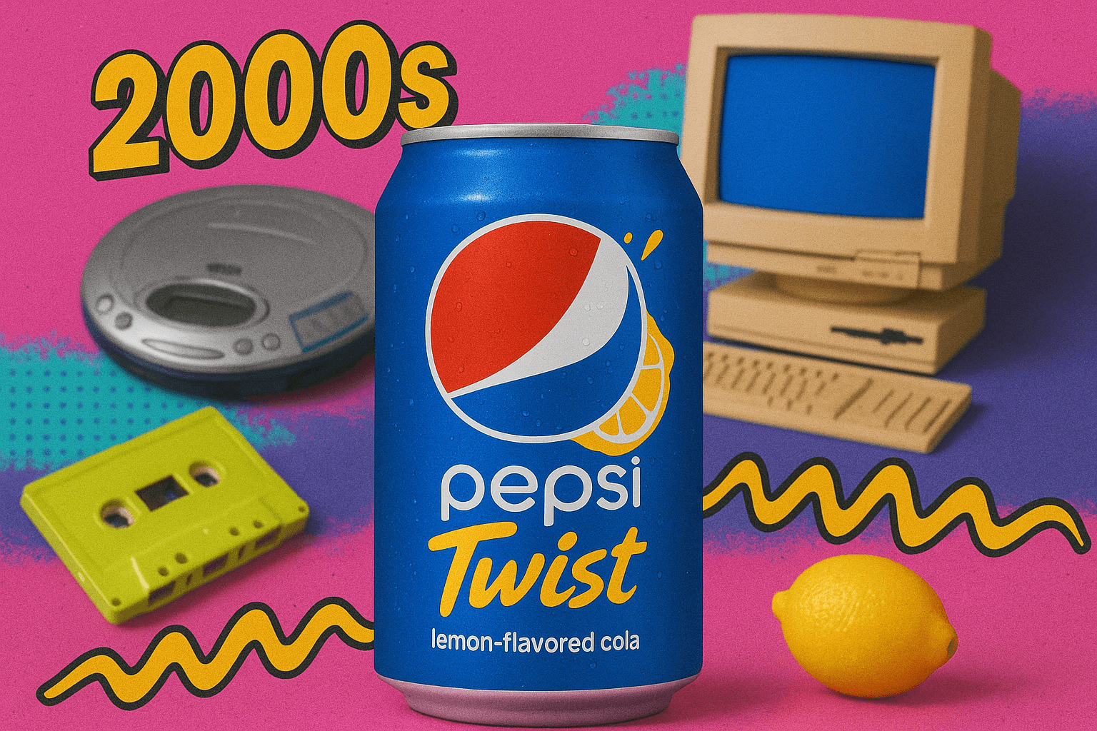 Pepsi Twist – Original 00’er Lemon Cola – YourGen ApS